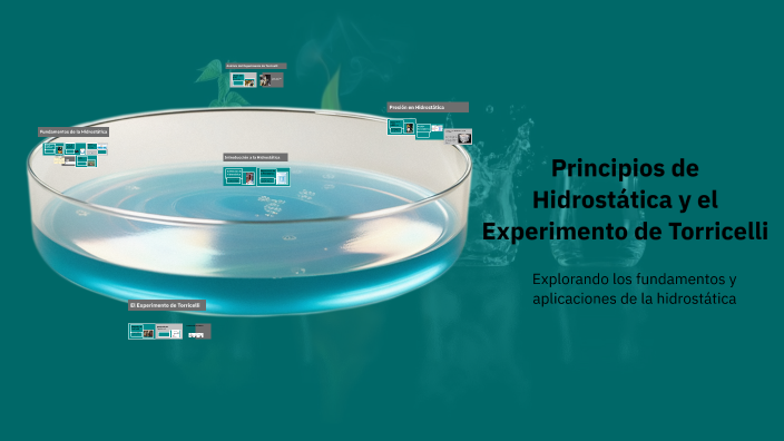 Principios de Hidrostática y el Experimento de Torricelli by LISBETH ...