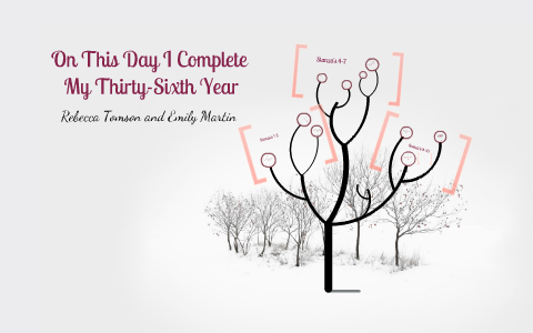 On this day I complete my 36th year by Emily Martin on Prezi