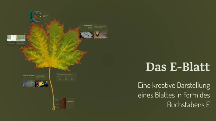 Das E-Blatt by Jan Steger on Prezi