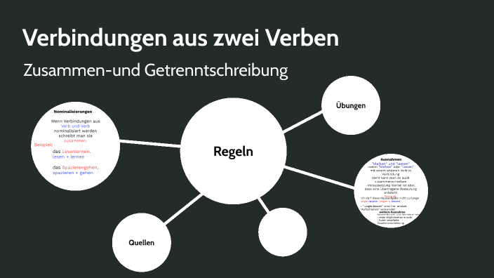 Verben-Verben Verbindung by on Prezi