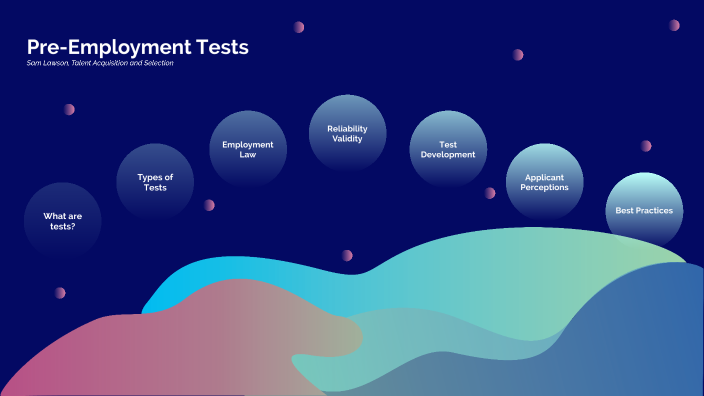 Pre-Employment Tests by Sam Lawson on Prezi