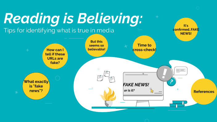 Reading is Believing Tips for identifying what is real by Andrea Lozano ...