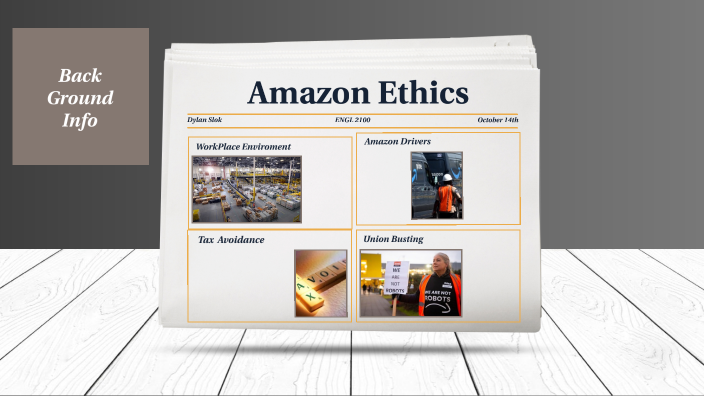 Amazon Ethics by Dylan Slok on Prezi