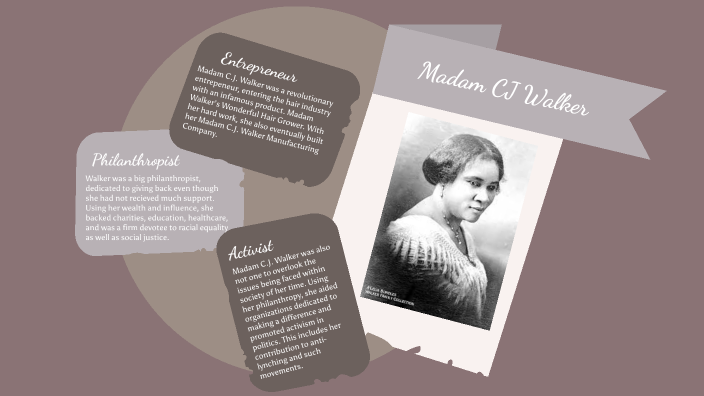 Madam C.J. Walker by Eleanor Huang on Prezi