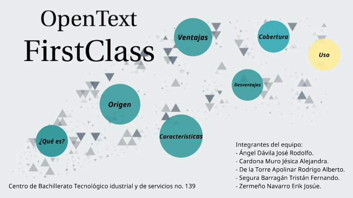 OpenText FirstClass new version by Tristán Segura on Prezi