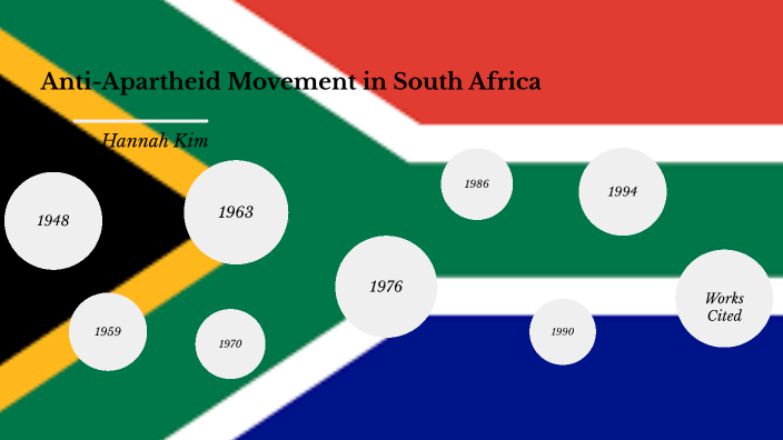 Timeline of Anti-Apartheid Movement in South Africa by Hannah Kim on Prezi