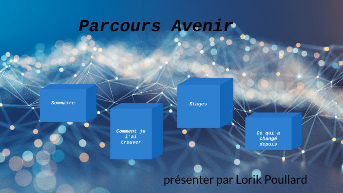 parcours avenir oral 3eme by Lorik Poullard on Prezi