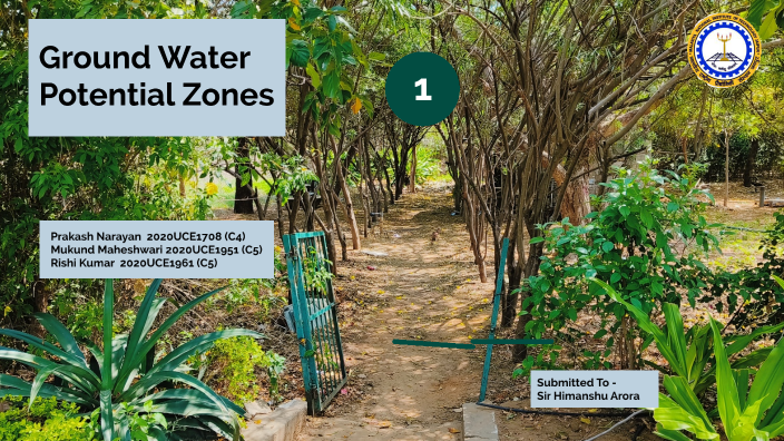 Ground Water Potential Zones by Prakash Narayan on Prezi