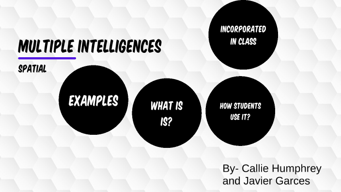 Spatial Multiple intelligence by Callie humphrey on Prezi