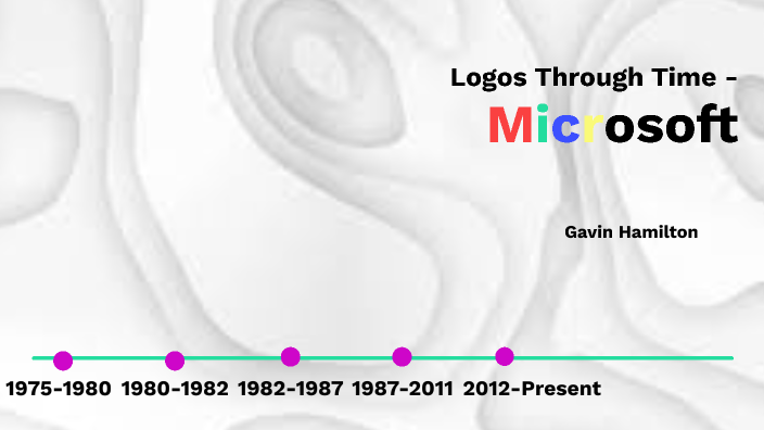 Microsoft Logo Timeline by Gavin Hamilton on Prezi