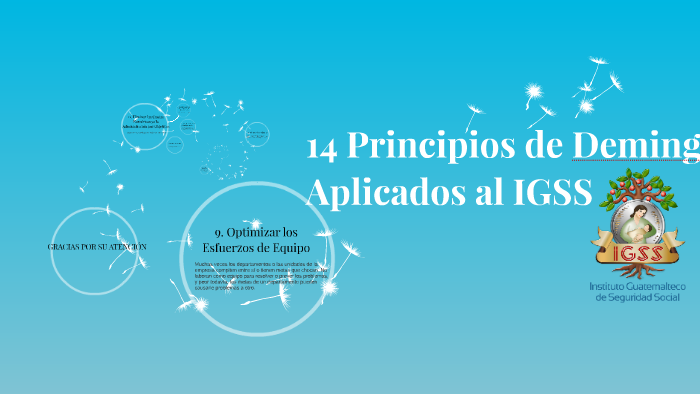 14 Principios de Deming by Katherine Montenegro on Prezi