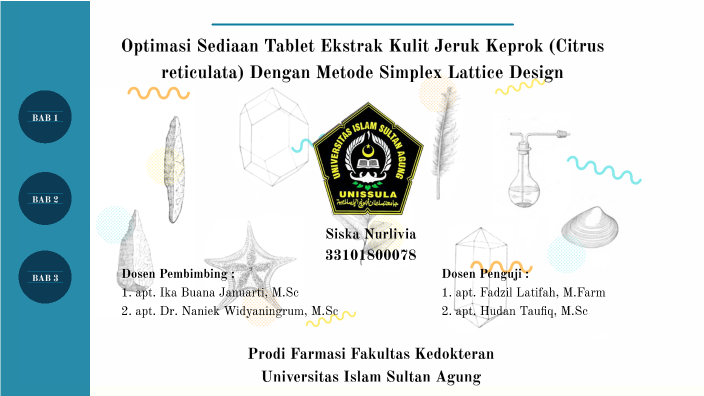 Optimasi Sediaan Tablet Ekstrak Kulit Jeruk Keprok Dengan Metode ...