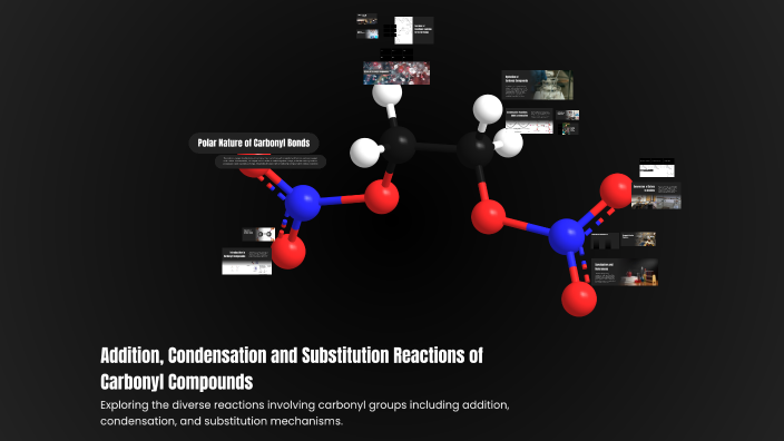 Addition, Condensation and Substitution Reactions of Carbonyl Compounds ...
