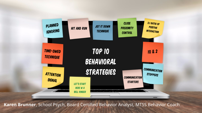Top 10 Behavioral Strategies by Karen B on Prezi