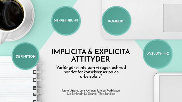 Implicita och explicita attityder by Karin Thelin Sandling on Prezi