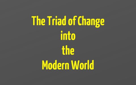Triad of Change by Paul Wissler on Prezi