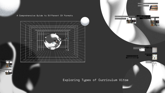 Exploring Types of Curriculum Vitae by sanu bee on Prezi
