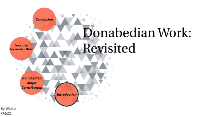 Donabedian Model: Revisited by Walaa Abdrabbo on Prezi