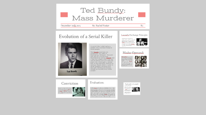 Ted Bundy: by Rachel Foster on Prezi