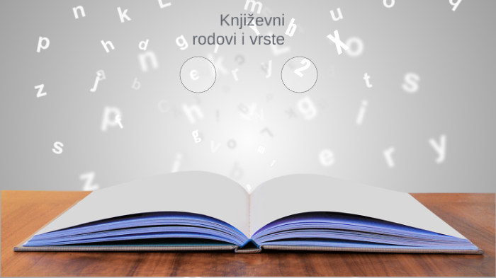 Knjizevni rod i Vrsta by Pavle Bojanic on Prezi