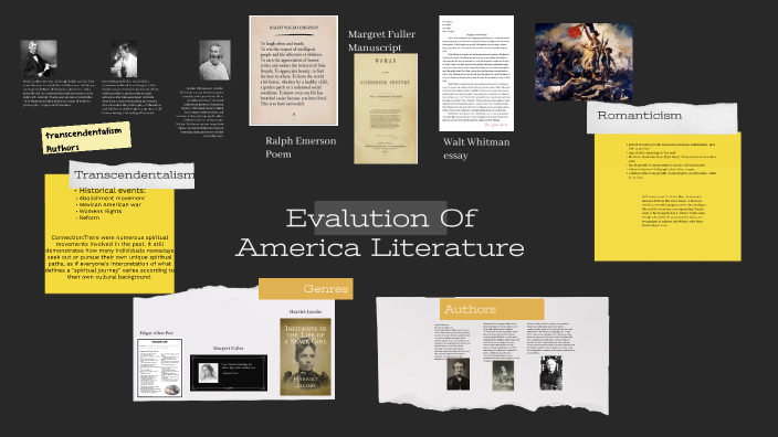 evolution of American literature by Nariyah Lawrence on Prezi