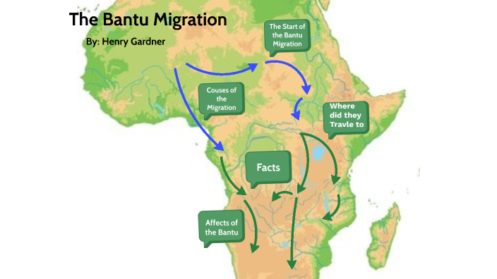 Bantu Migration by Henry Gardner on Prezi