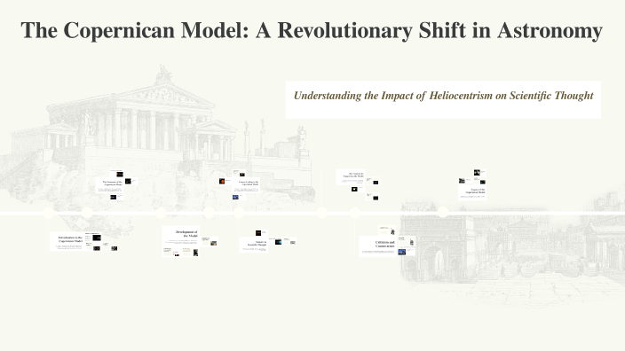 The Copernican Model: A Revolutionary Change in Astronomy by Satori ...