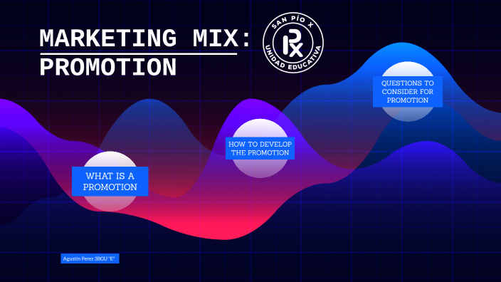 Marketing mix: promotion by Agustin Perez on Prezi