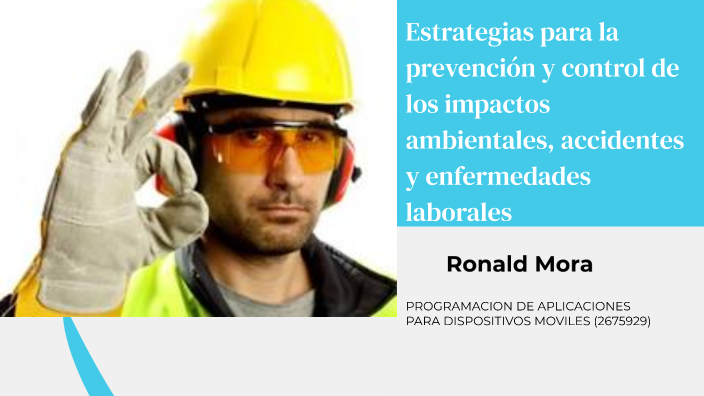 Estrategias para la prevención y control de los impactos ambientales ...