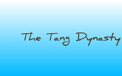 Dynasties by Kyle Schroer on Prezi