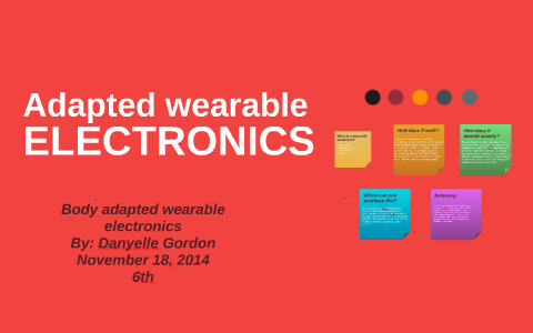 Body adapted wearable electronics by Danyella Gordon on Prezi