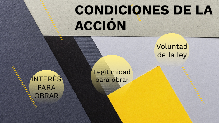 CONDICIONES DE LA ACCIÓN by Noemi Sonia Monago Duran on Prezi