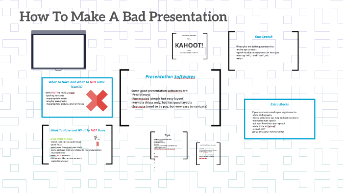 How To Make A Bad Presentation by Stanford Hu on Prezi