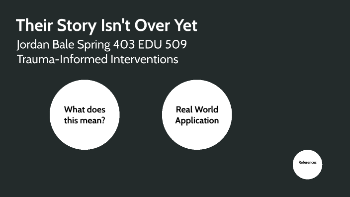 Jordan Bale Spring 403 EDU 509 Trauma-Informed Intervention by Jordan ...