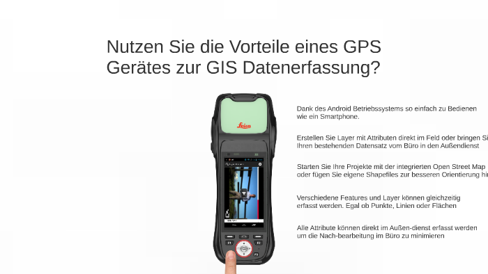 GIS Datenerfassung mit GPS by mobileGIS.at on Prezi
