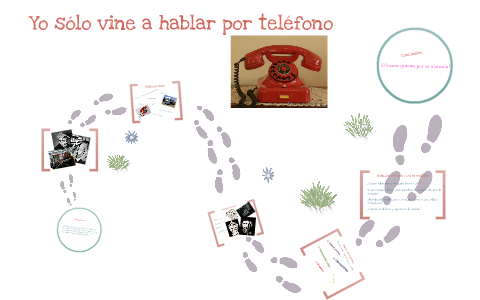 Yo sólo vine a hablar por teléfono. by Elia Canul on Prezi