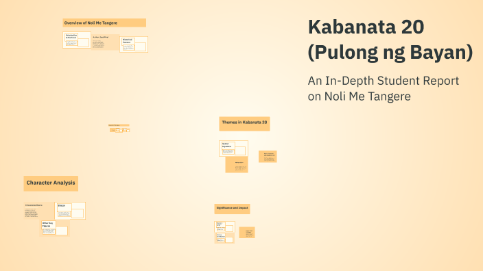 Kabanata 20 (Pulong ng Bayan) by Angelo Santocildes on Prezi