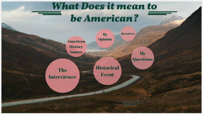 What does it mean to be American? by Alyssa Coleman on Prezi