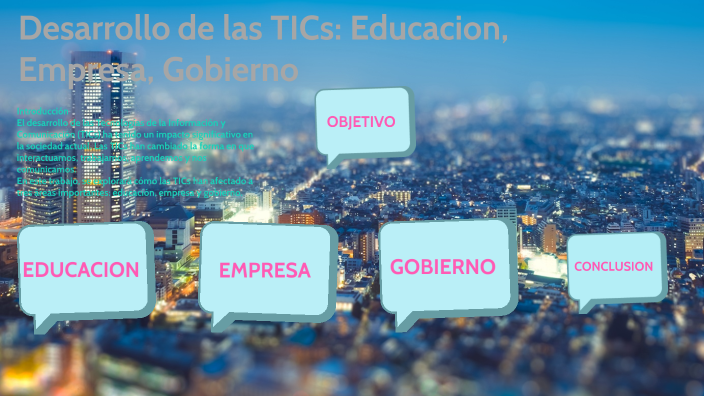 Desarrollo de las TICs: Educacion, Empresa, Gobierno by Esau ...