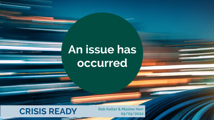 Crisis Ready flow chart by Morton PIO on Prezi