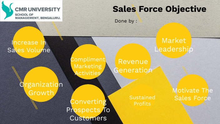 Sales Force Objective by Akshay J on Prezi