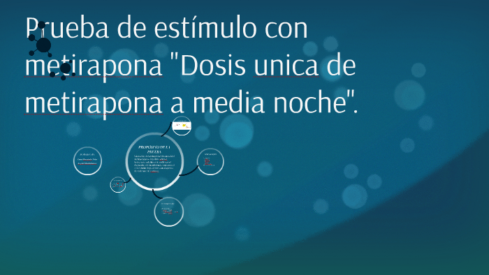 Prueba de estímulo con metirapona. by on Prezi
