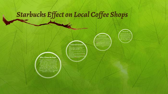 Starbucks Effect on Local Coffee Shops by Anna Peralta on Prezi