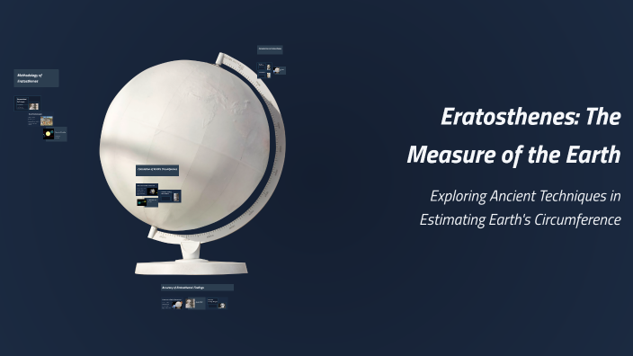 Eratosthenes: The Measure of the Earth by Rishi Srivatsav on Prezi