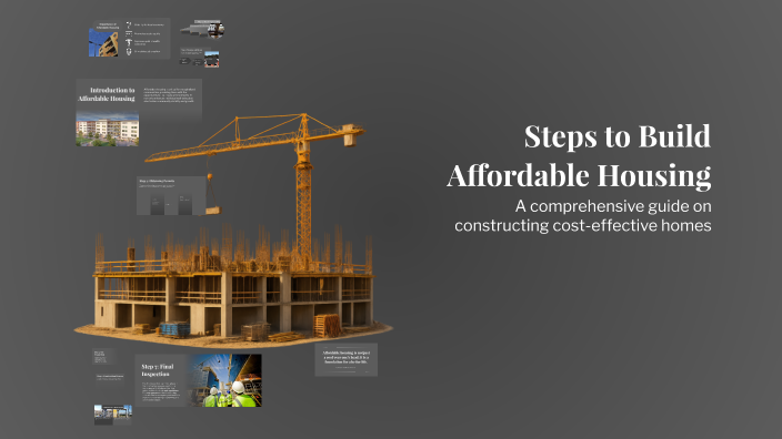 Steps to Build Affordable Housing by Mazeri Mohamad on Prezi