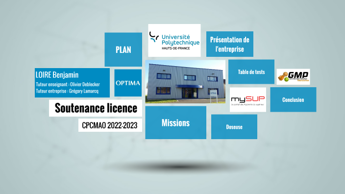 SOUTENANCE 2023 by Benjamin Loire on Prezi