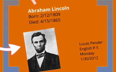 Abraham Lincoln Biography by Lucas Pender on Prezi