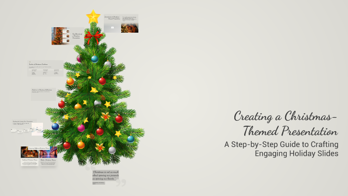 Creating a Christmas-Themed Presentation by Ellen Terrado on Prezi