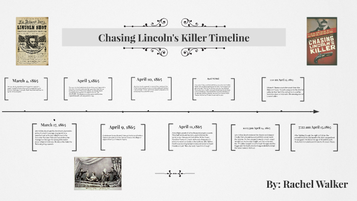Chasing Lincoln's Killer Timeline by Rachel Walker on Prezi