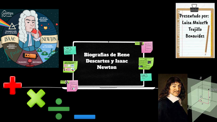 Biografías de Rene Descartes y Isaac Newton by Luisa Maiveth on Prezi